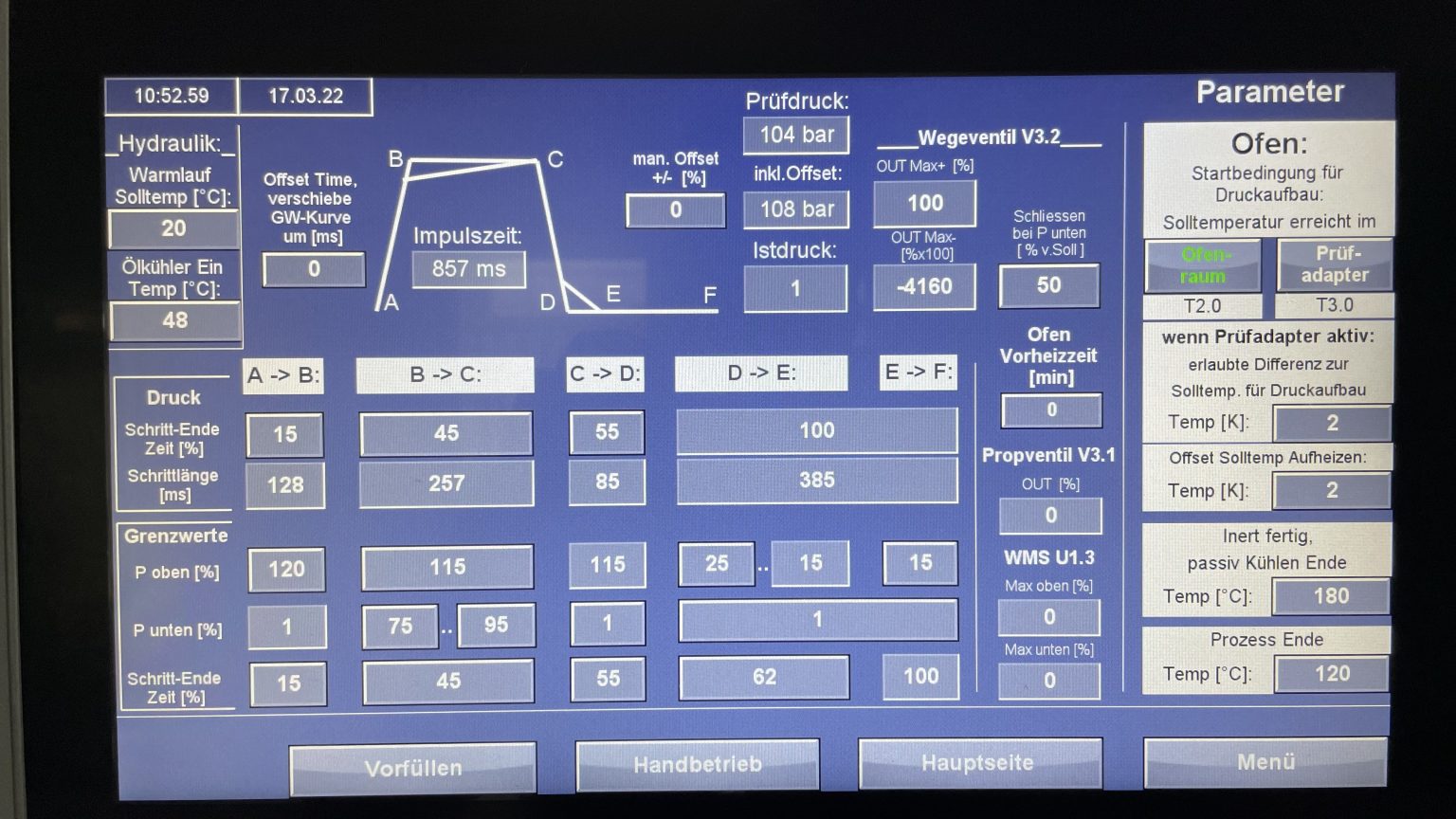 Impulse-Test - hydraulic impulse tests for hose assemblies